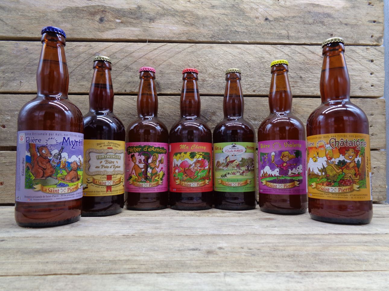 Bière fruitée Brasserie Artisanale | Au Brin de Paille